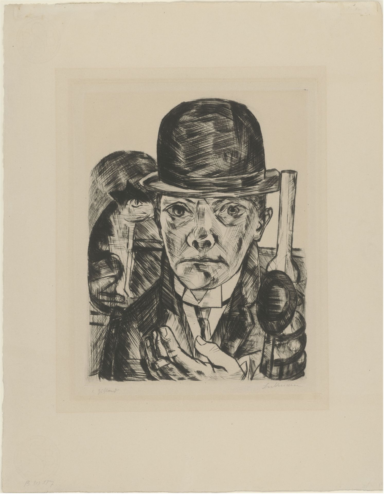 Max Beckmann, 14 druckgraphische Werke, 1911/1929, Kunstwerke - Ernst ...