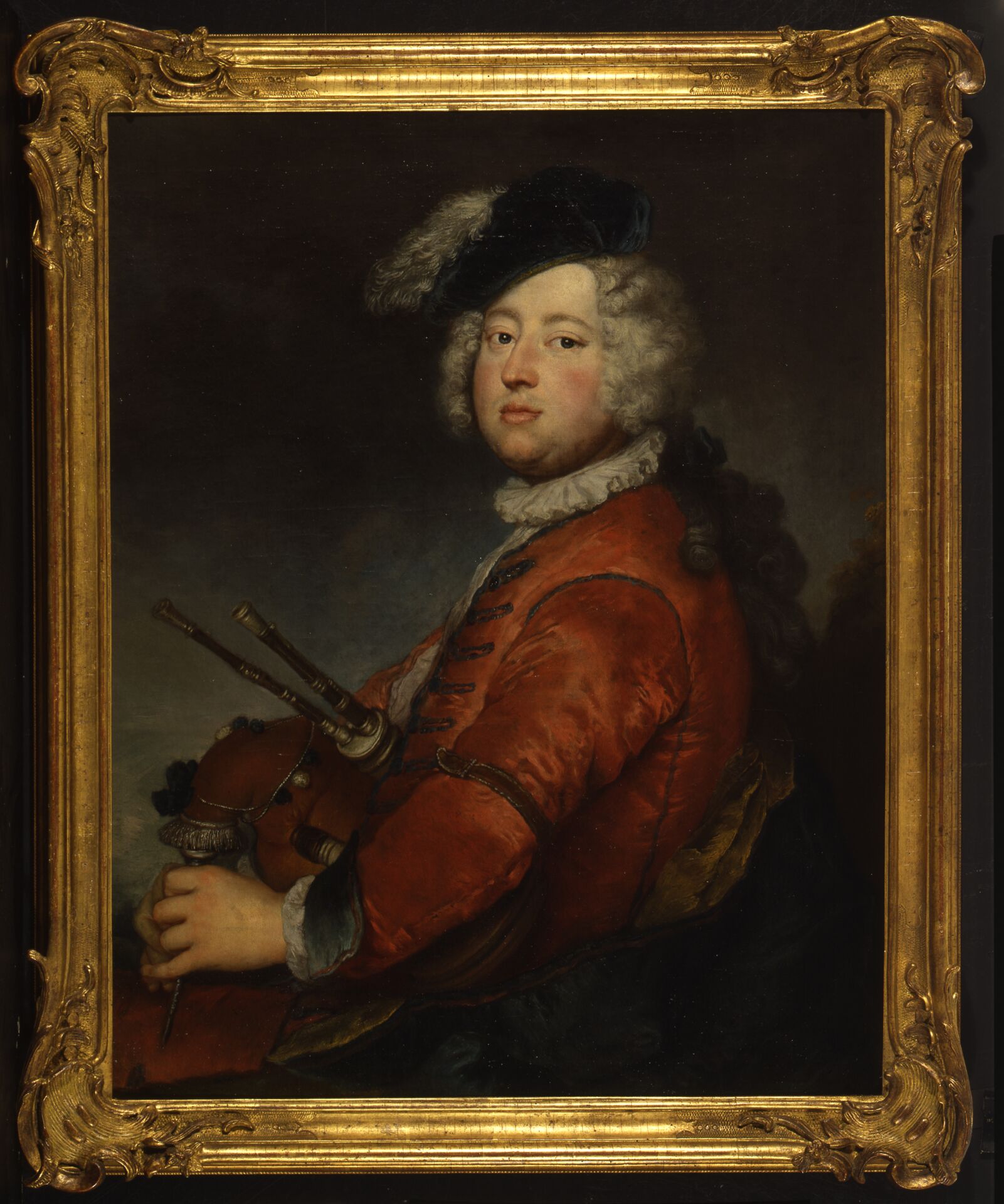 Graf Gotter als Dudelsackspieler (A. Pesne) - Ernst von Siemens ...