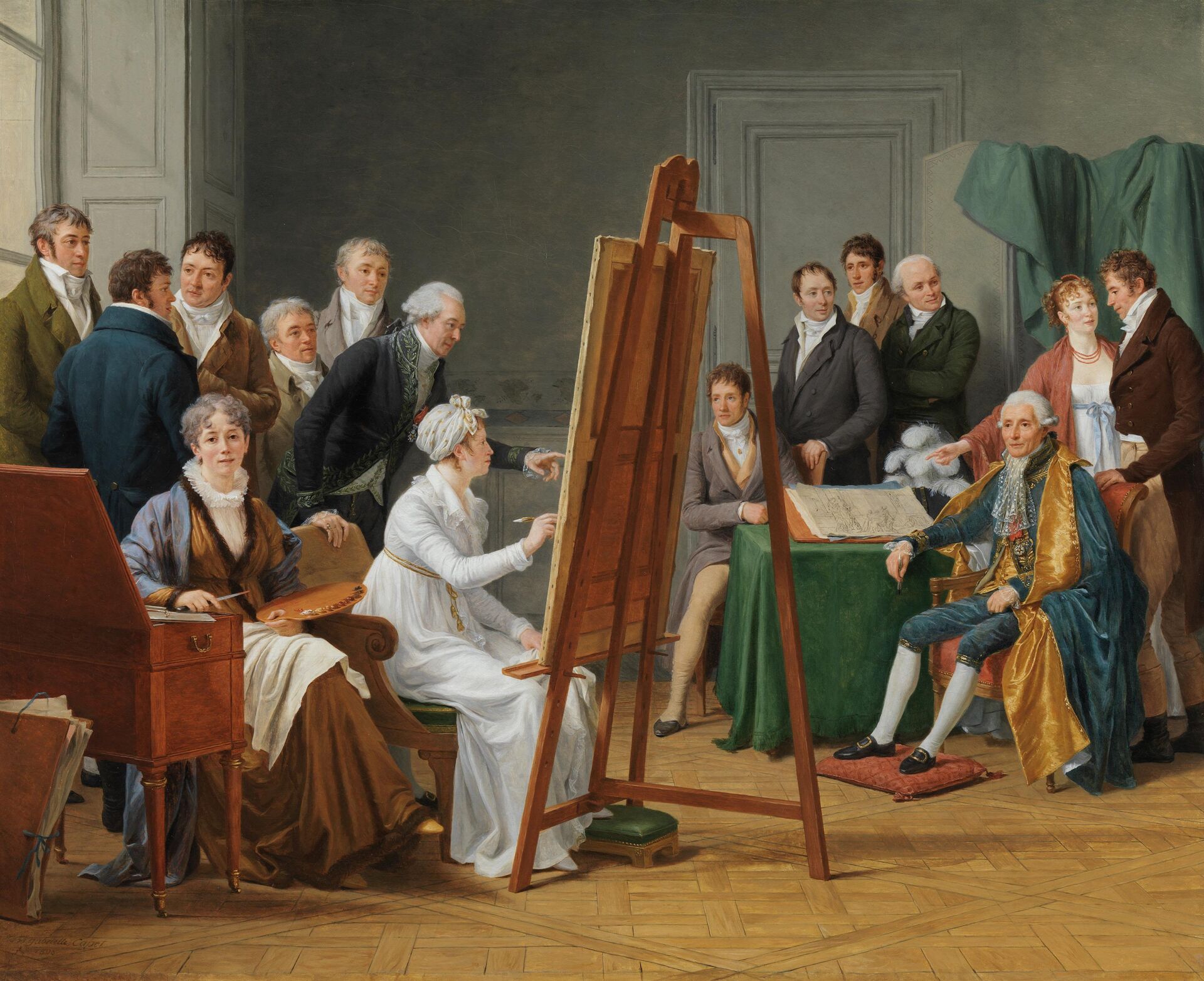 Atelierszene (Marie Gabrielle Capet) - Ernst von Siemens Kunststiftung