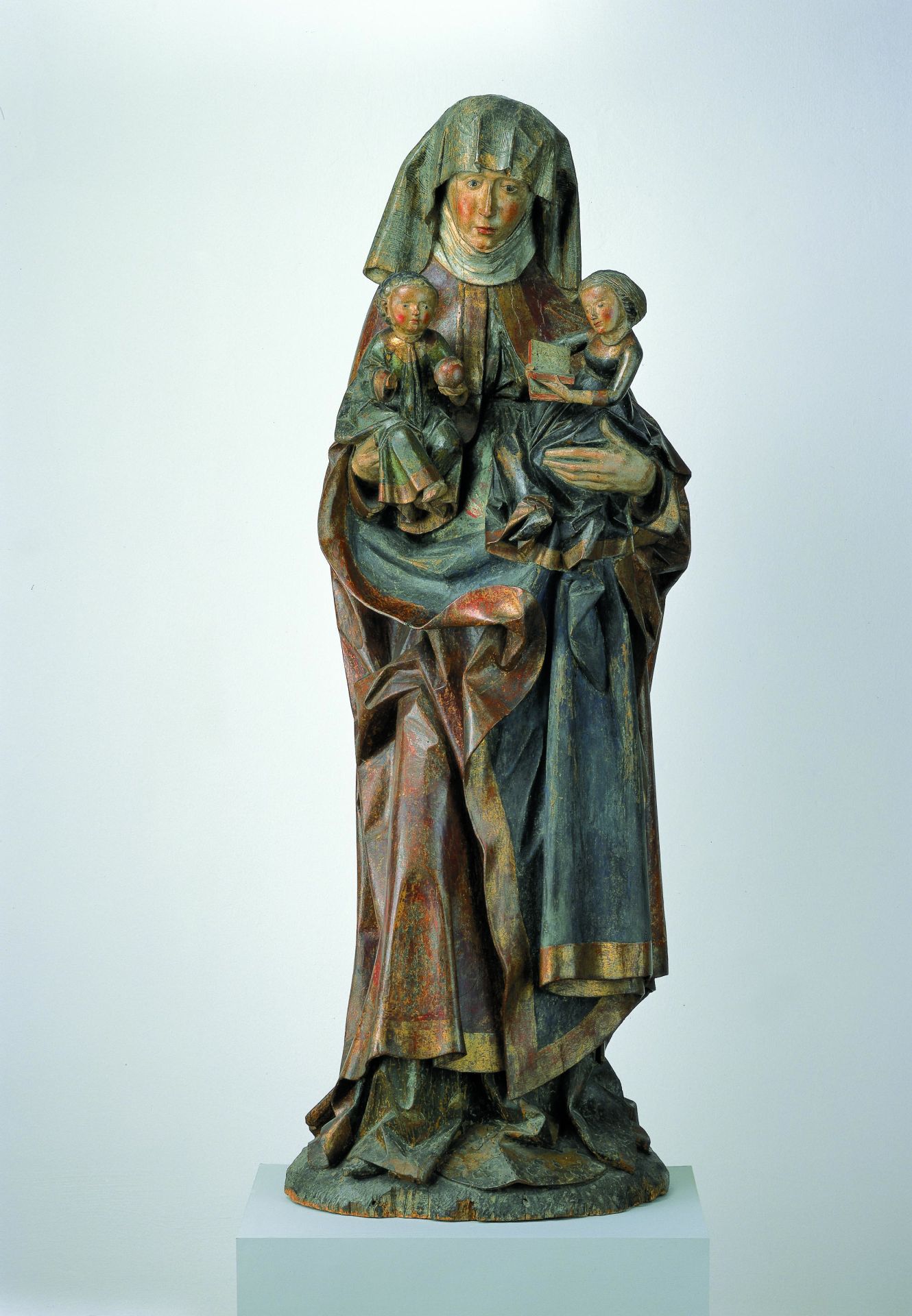 Meister der Blutenburger Apostel, Anna Selbdritt 1490 - Ernst von ...