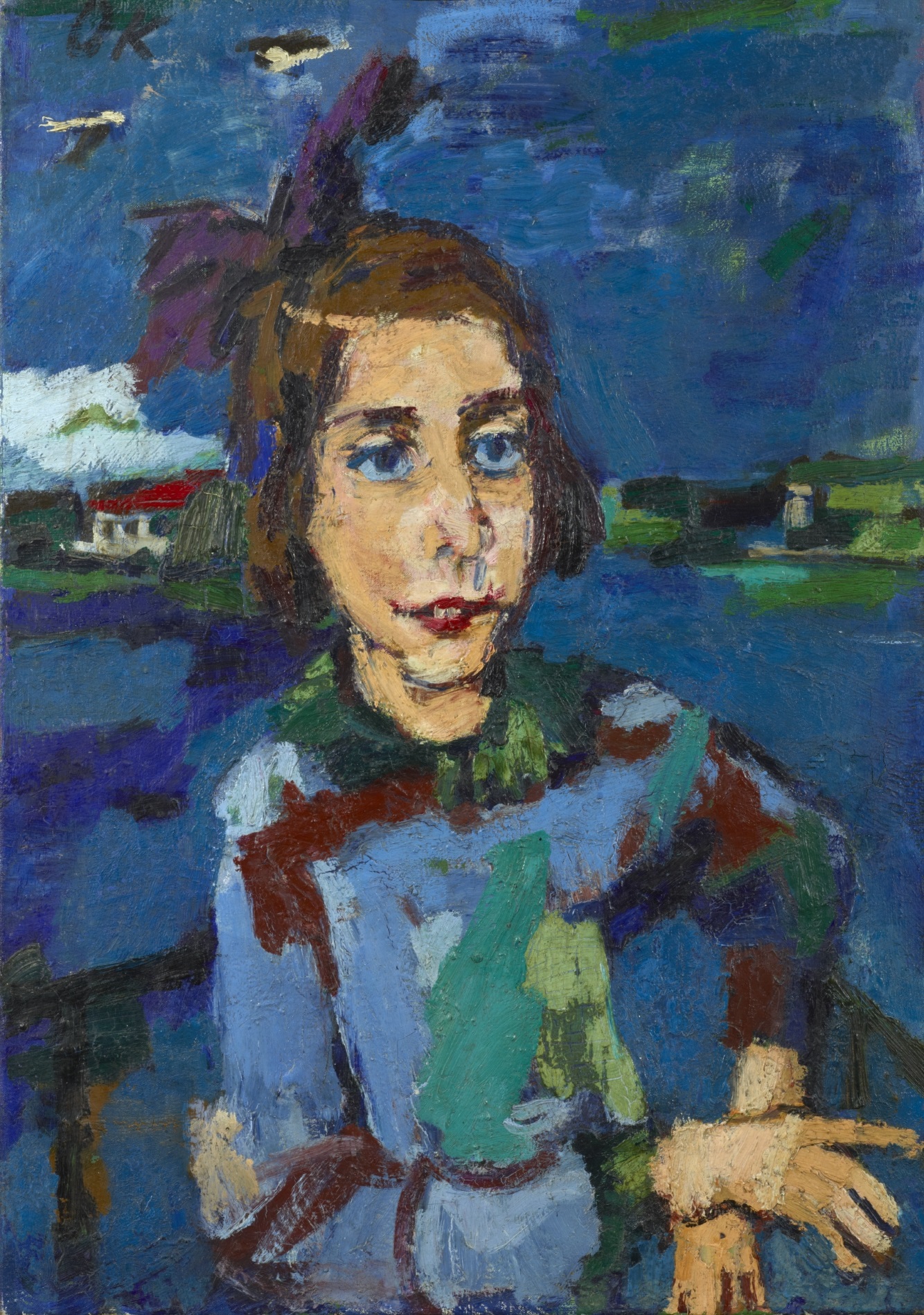 Oskar Kokoschka, Gitta Wallerstein, 1921, Kunstwerke - Ernst von ...