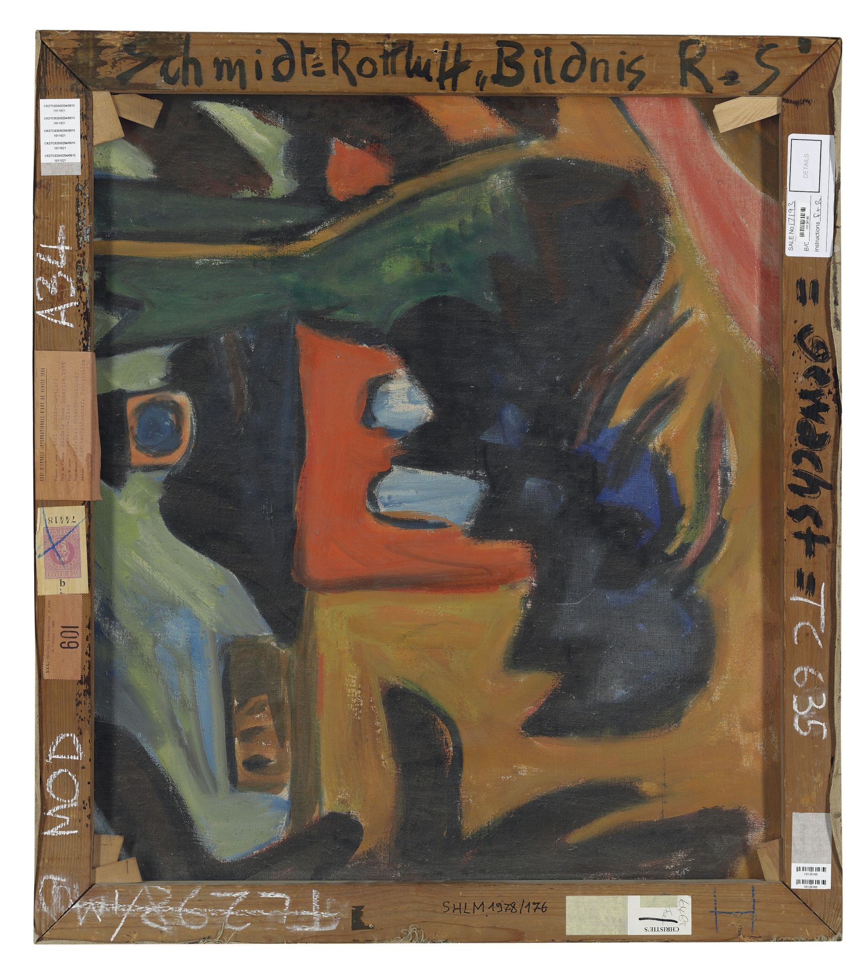 Karl Schmidt-Rotluff, Bildnis R. S. 1915, Kunstwerke - Ernst von ...