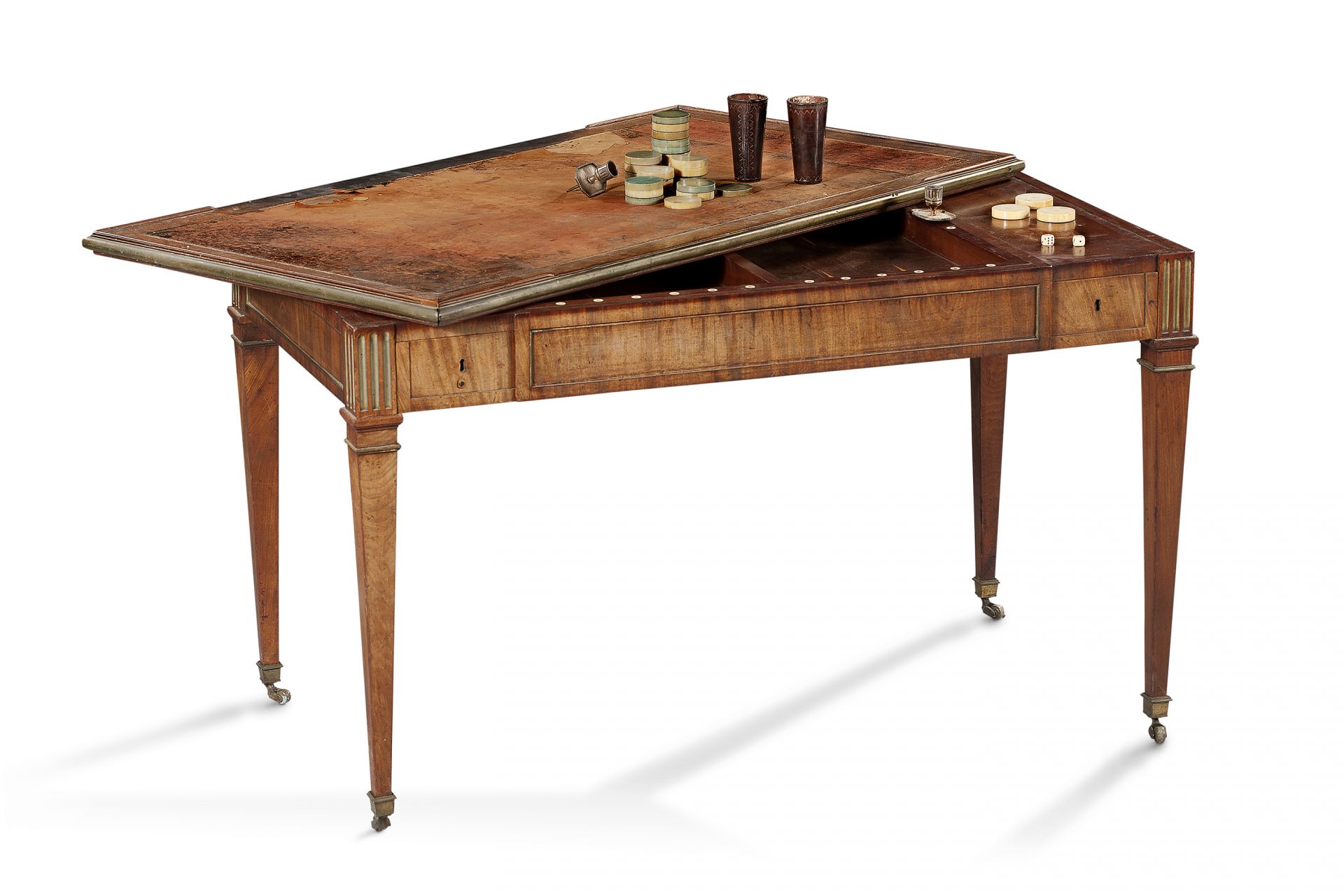 Kunststück der Verwandlung ‒ ein Schreib- und Spieltisch von David ...