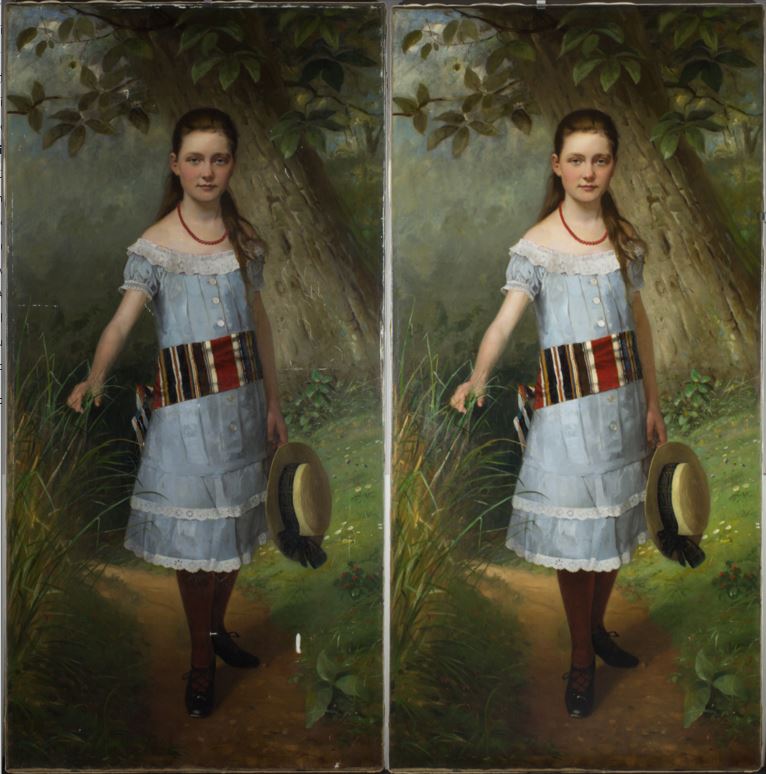 Restaurierung eines Portraits aus dem 19. Jh. - Ernst von Siemens ...